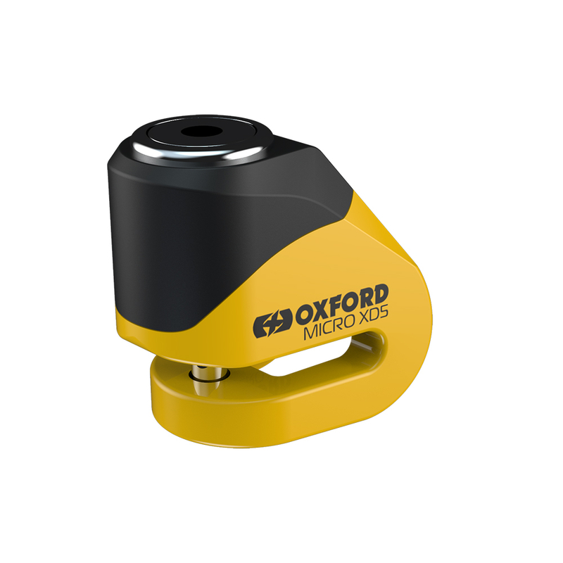 Oxford XD5 Disc Lock - 5mm Yellow/Black | BI-63600060