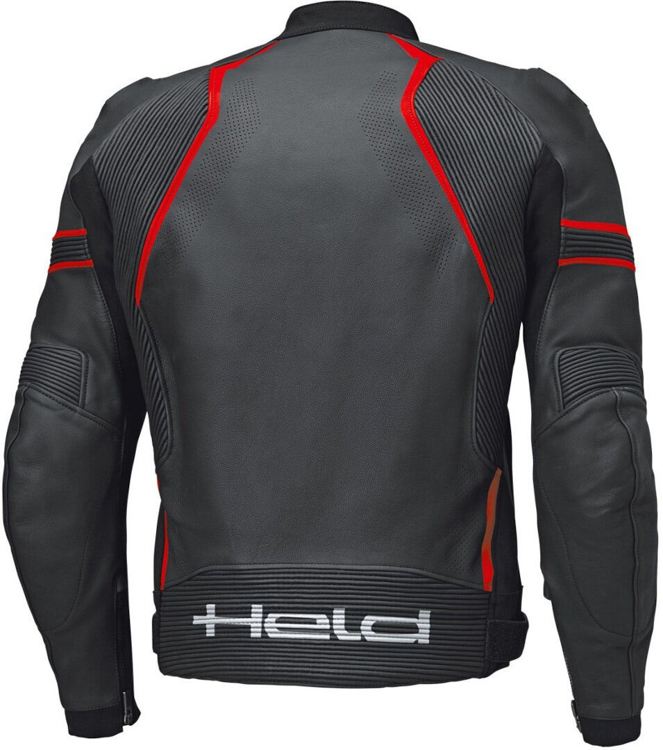 Held Street Rocket 4 Motocycle Leather Jacket black/red shop now at FC-Moto