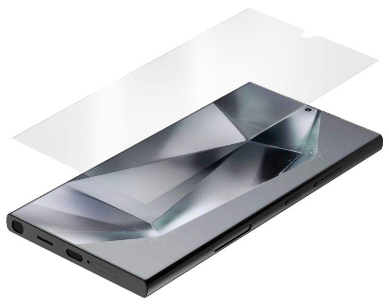 Quad Lock Screen Protector - 2 Flexible TPU Films - Samsung Galaxy S24 ...