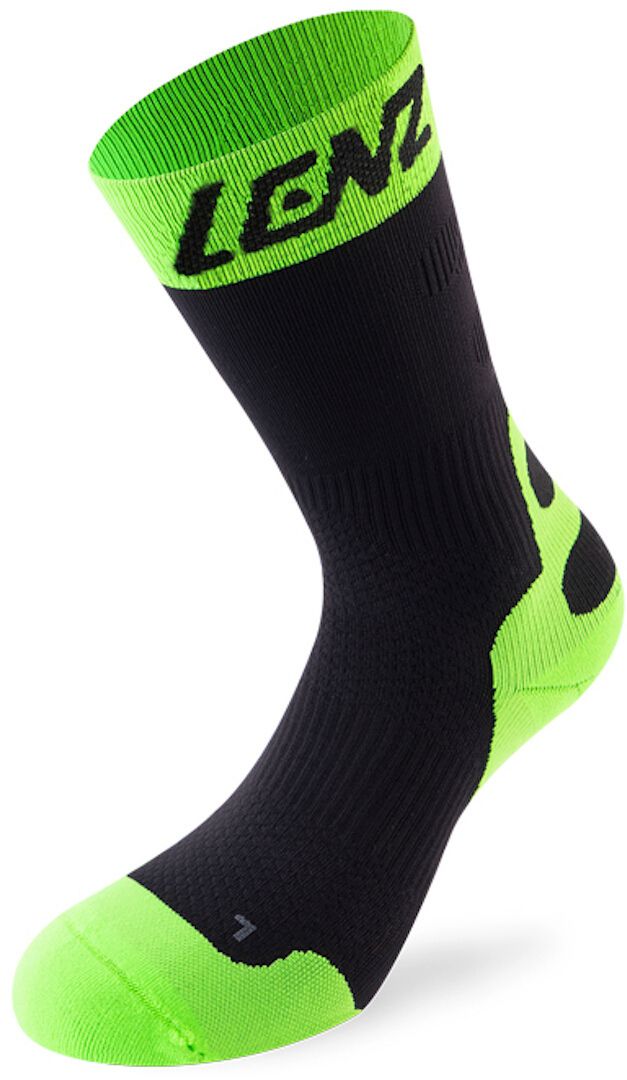 Lenz 6.0 Mid Chaussettes de compression noir/bleu disponible chez FC-Moto