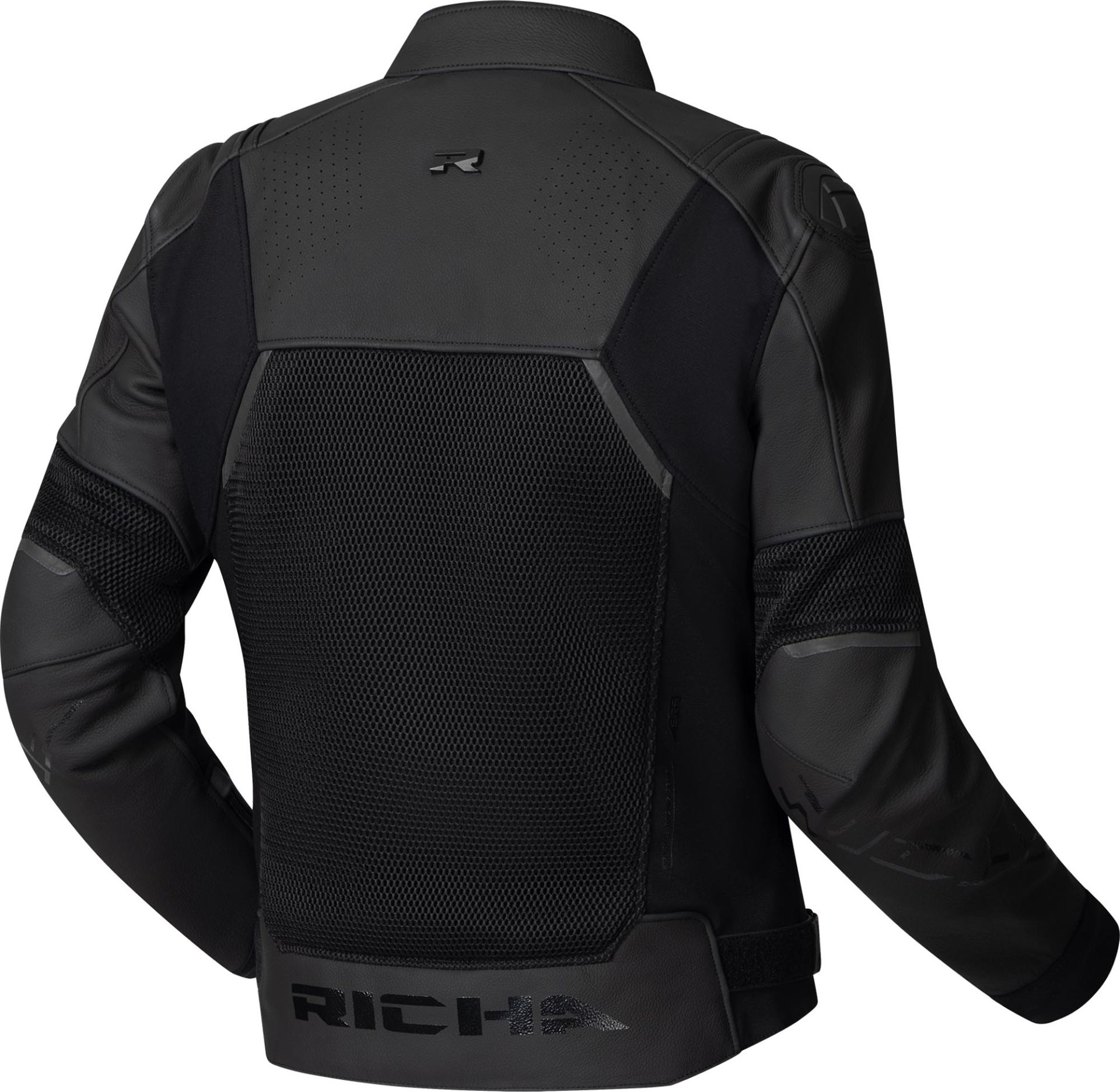 Richa Stradale Evo Motorcykelskinnjacka svart tillgänglig hos FC-Moto