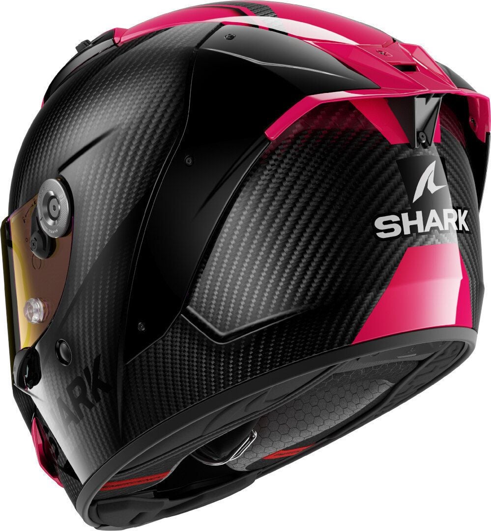 Shark Aeron Carbon Skin Helmet carbon/violet shop now at FC-Moto