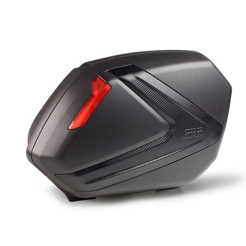 GIVI V37 - Side case set Monokey® SIDE Tech black/carbon/transparent ...