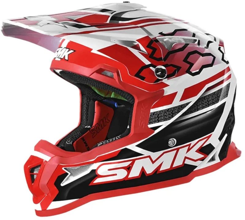 SMK Allterra Tribou N Motocross-kypärä punainen/keltainen osta verkossa ...