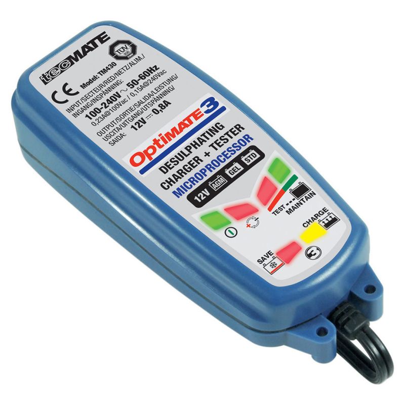 Optimate battery chargers – shop online