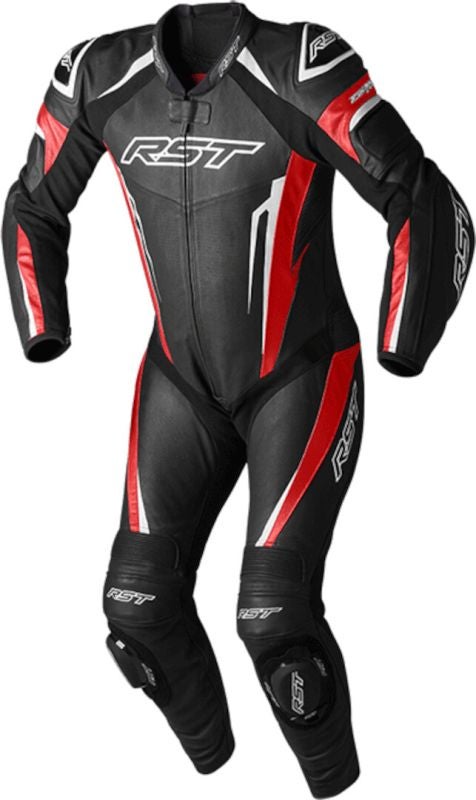 RST Tractech EVO 5 One Piece Motorcycle Leather Suit black/white shop ...