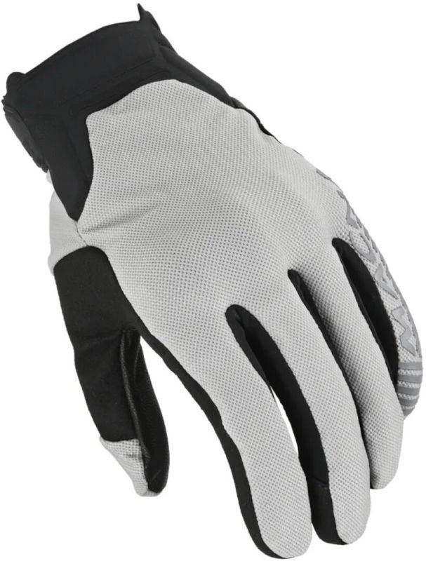 Macna Obtain Leather Motorcycle Gloves black/red shop now at FC-Moto