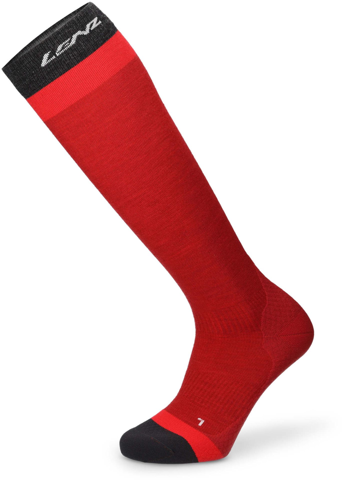 Lenz Think About Merino Compression 1 Socks red shop now at FC-Moto