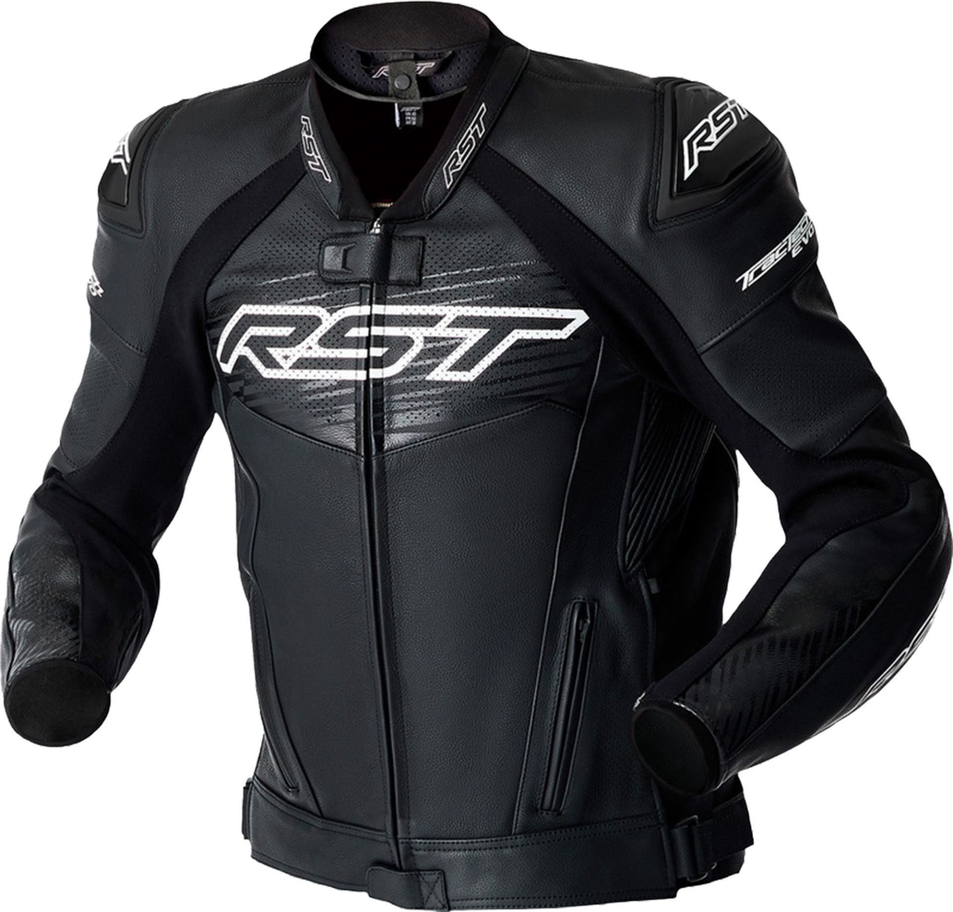 RST Tractech Evo D3O Motorcycle Leather Jacket black shop now at FC-Moto