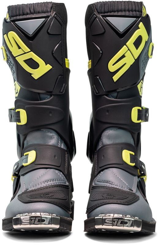 Sidi Flame Kids Motocross Boots black/grey/yellow shop now at FC-Moto
