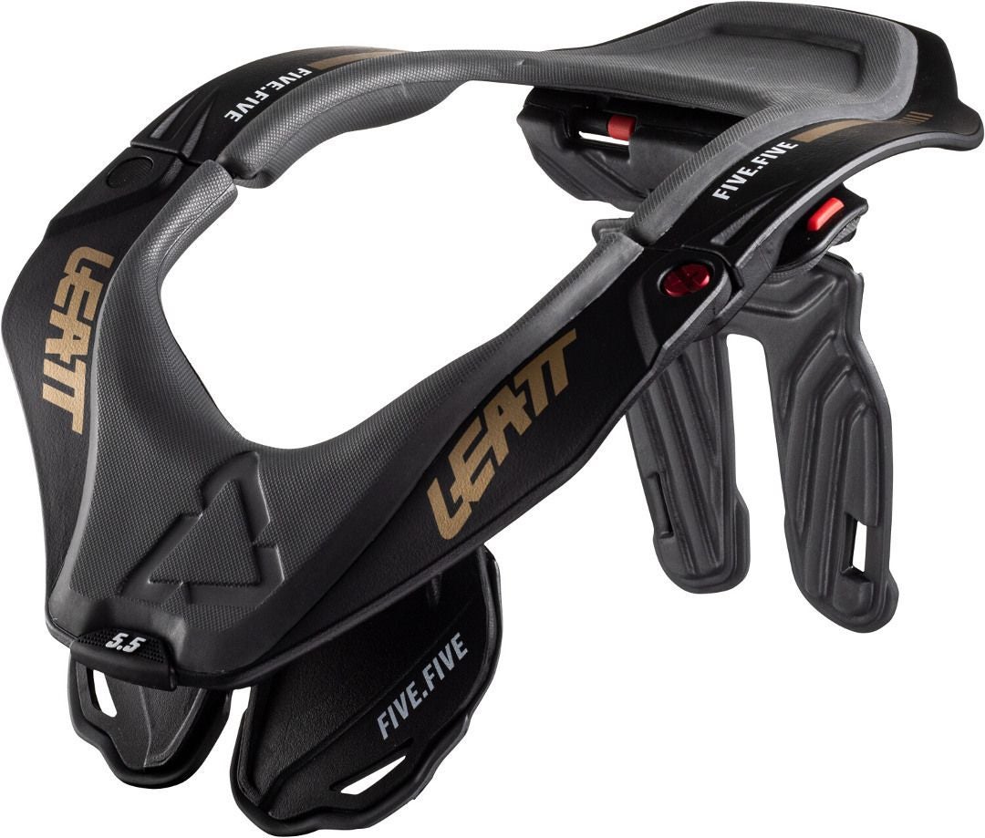 Leatt 5.5 Colar cervical preto/vermelho comprar online na FC-Moto