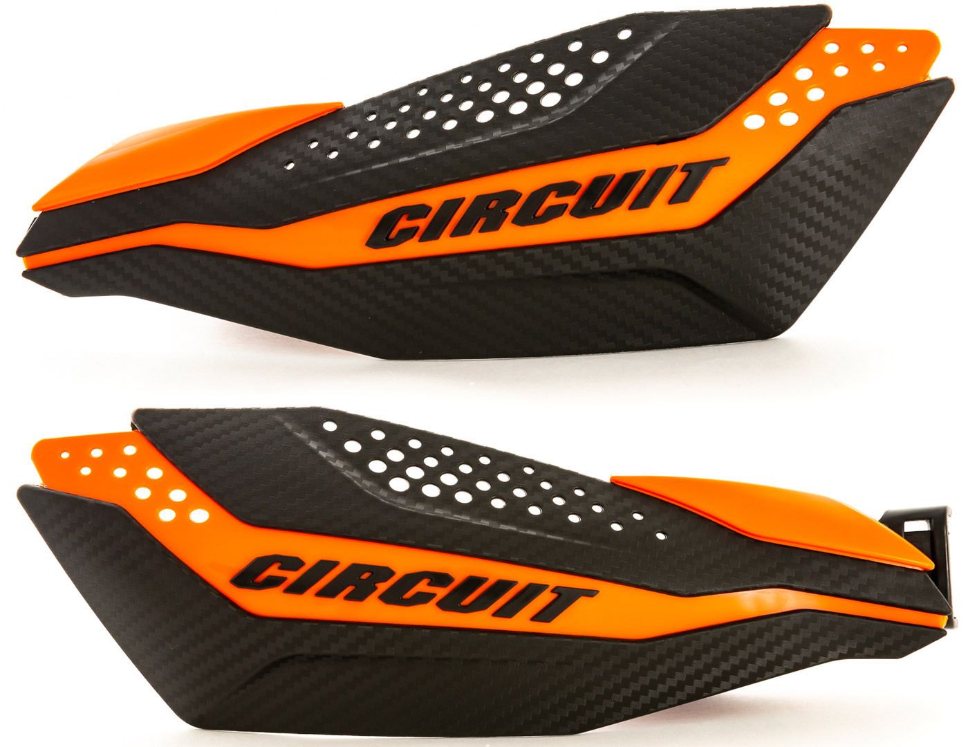 Circuit Equipment DAKAR Hand Guard Carbon/White shop now at FC-Moto