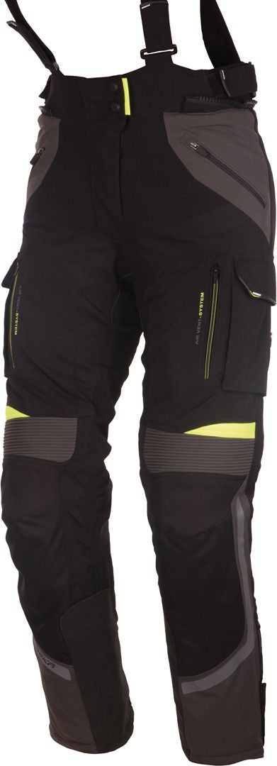 Modeka Panamericana Kära motorcykel textil byxor Svart/neon tillgänglig ...
