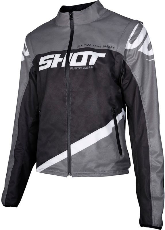 Shot Softshell Lite Motocross Jacket grey/orange shop now at FC-Moto