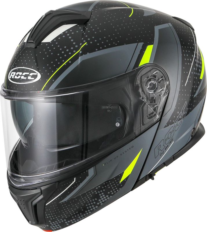 Rocc 810 Helmet black matt/grey/yellow shop now at FC-Moto