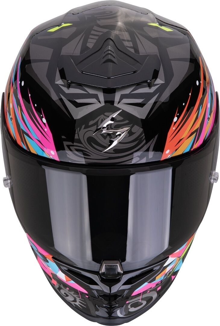 Scorpion EXO R1 Evo II Air Savage Helm schwarz/blau/gelb jetzt online ...