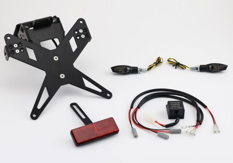 PROTECH license plate holder plug and play complete set with 2 LED ...