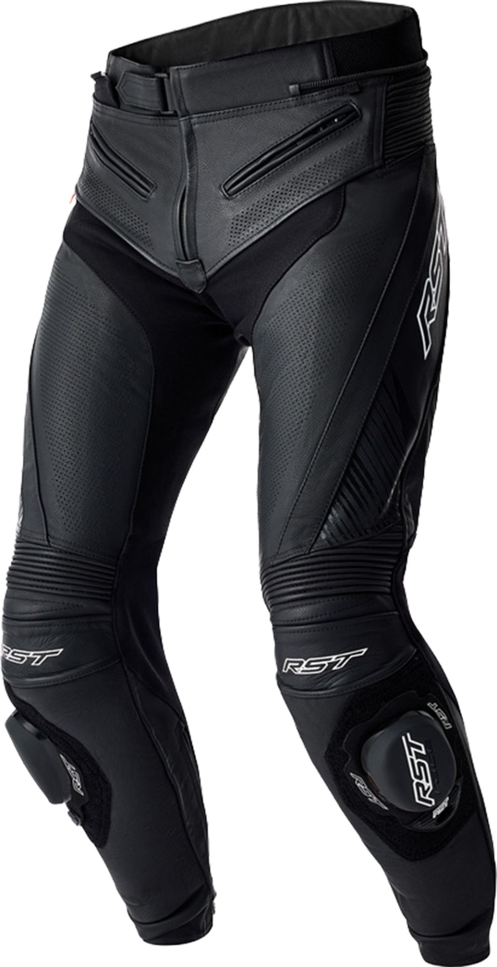 RST Tractech Evo D3O Motorcycle Leather Pants black/red shop now at FC-Moto