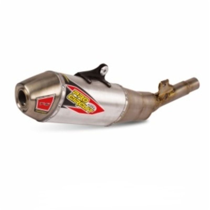 PRO CIRCUIT T-6 Silencer- Stainless Steel/Stainless Steel End Cap shop ...