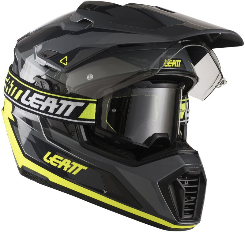 Leatt ADV 7.5 Graphic Helmet with Goggles yellow shop now at FC-Moto