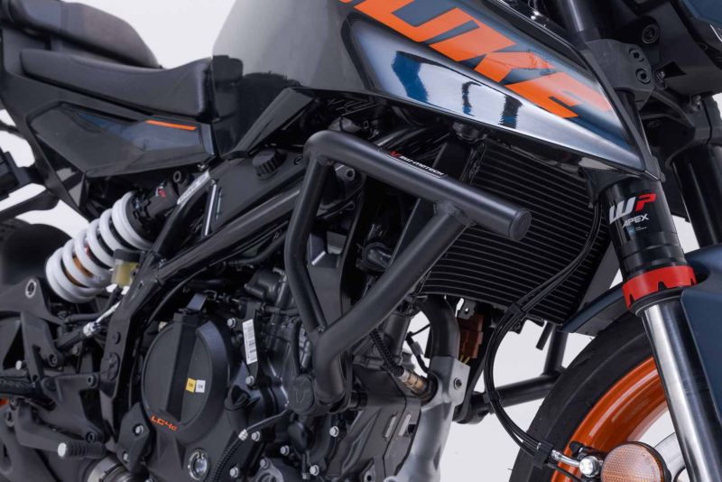 SW-Motech Crash bar - Black. 125/390 Duke (23-), Svartpil/Vitpil 401 ...