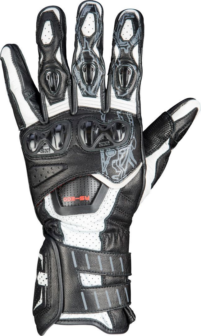 IXS RS-200 3.0 Guantes negro disponible en FC-Moto