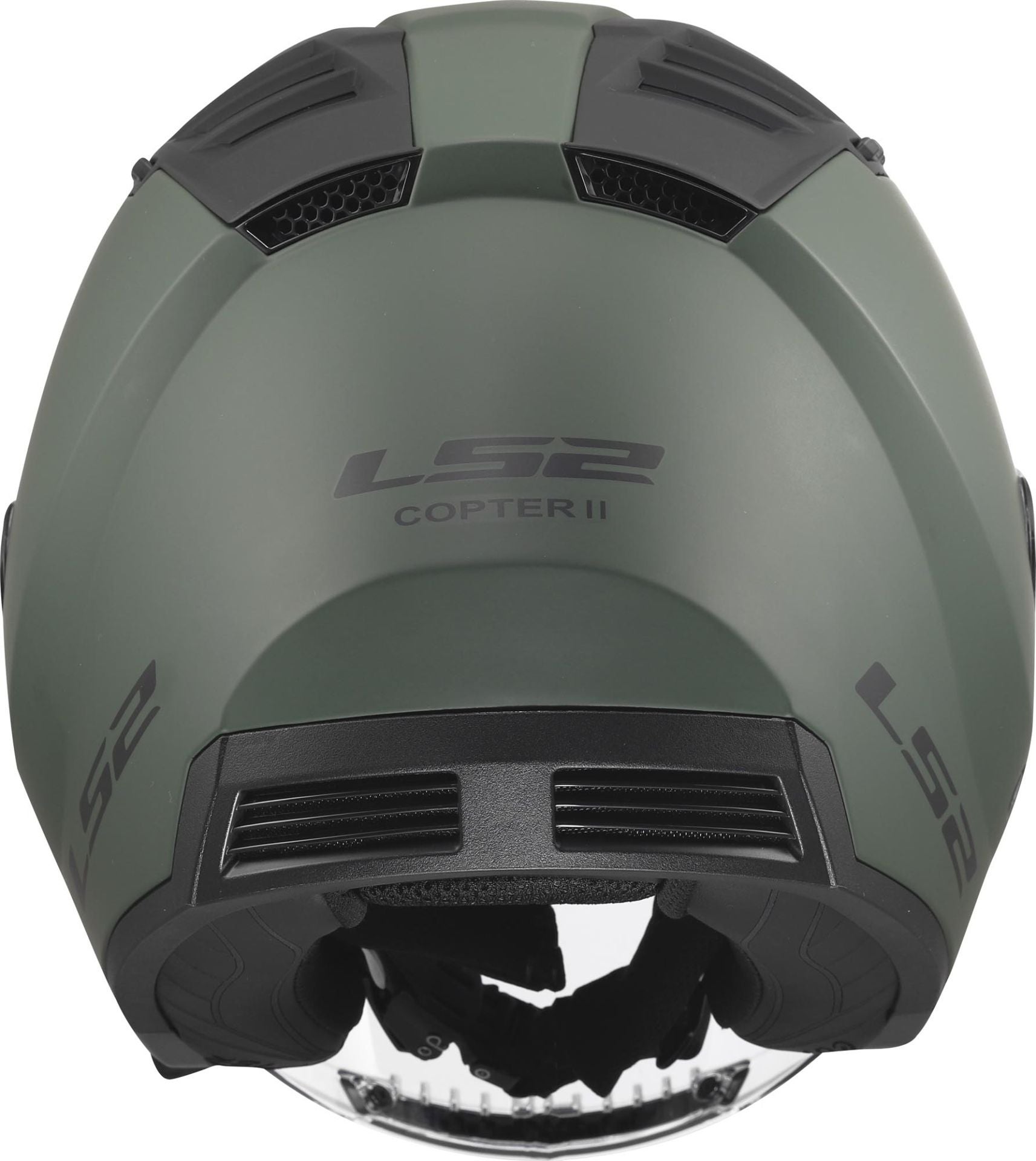 LS2 OF600 Copter II Jet hjälm Militärgrön tillgänglig hos FC-Moto