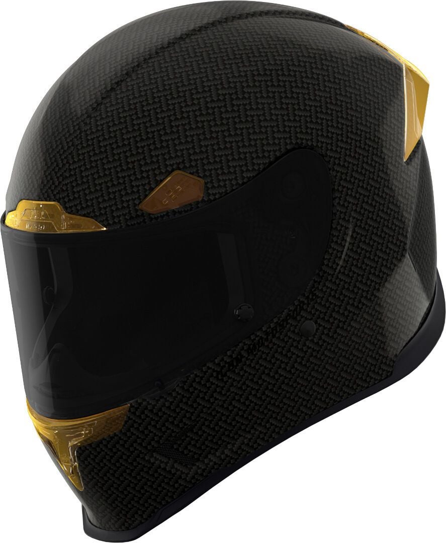 Icon Airframe Pro Carbon 4Tress Helm schwarz/gelb jetzt online kaufen ...