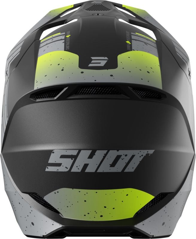 Shot Furious Mirage Motocross Helmet grey/yellow shop now at FC-Moto