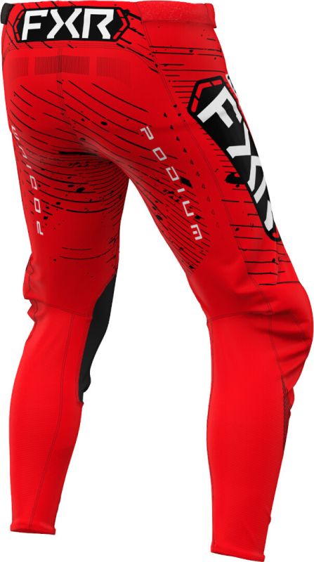 FXR Podium 2025 Youth Motocross Pants red/white/black shop now at FC-Moto
