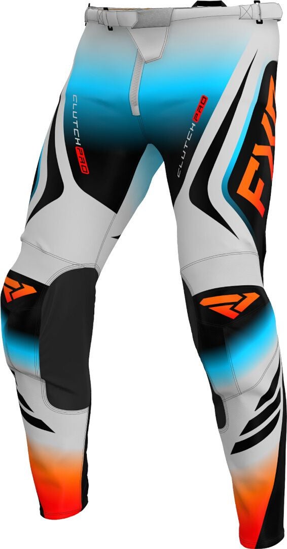 FXR Clutch Pro 2025 Motocross Byxor röd/vit/blå tillgänglig hos FC-Moto