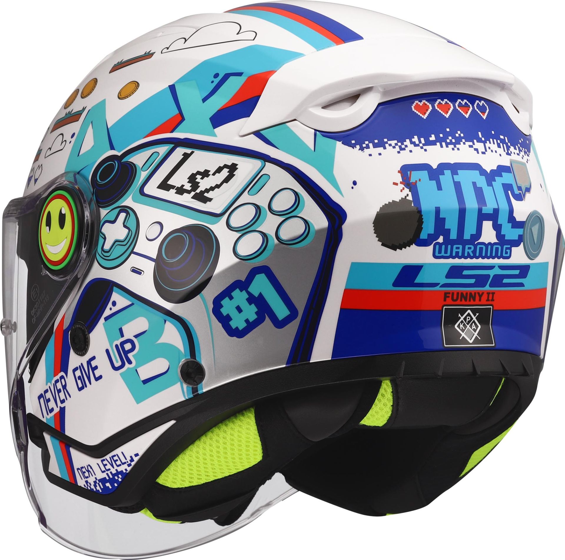 LS2 OF622 Funny II Next Level Kids Jet Helmet shop now at FC-Moto