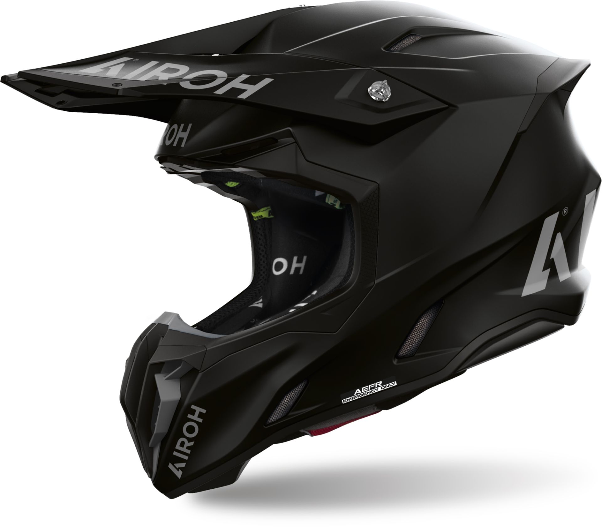 Airoh Twist 3 Solid Motocross hjälm Black Matt tillgänglig hos FC-Moto