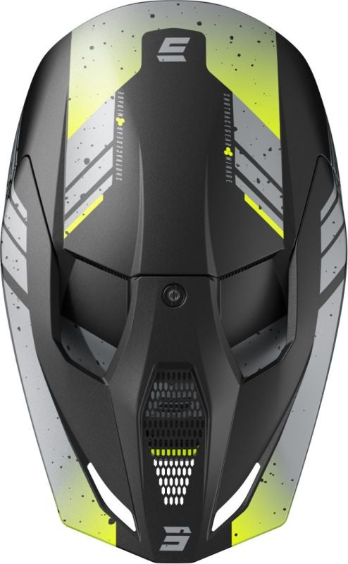 Shot Furious Mirage Motocross Helmet grey/yellow shop now at FC-Moto